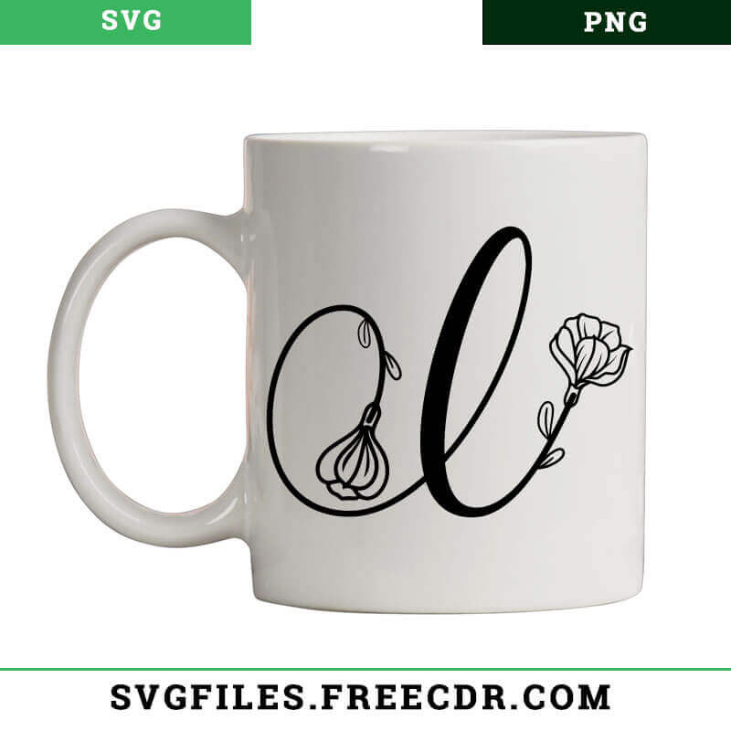 Letter C Monogram Svg Free