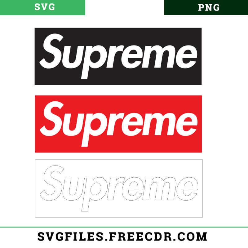 Supreme Logo Svg Free